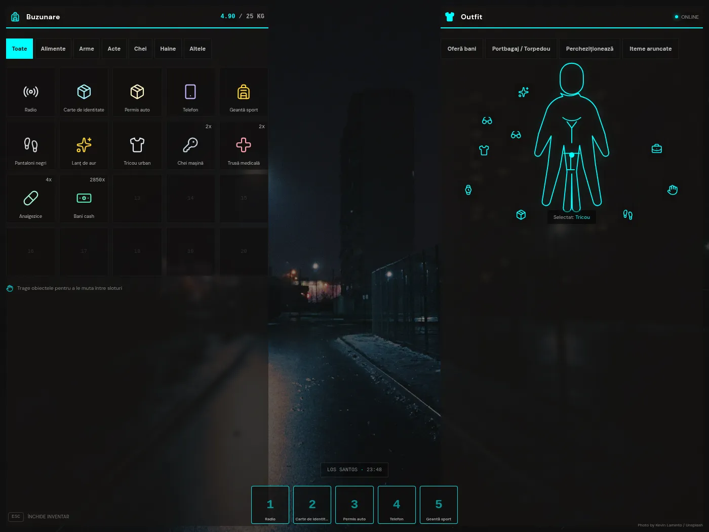 FiveM Server Inventory