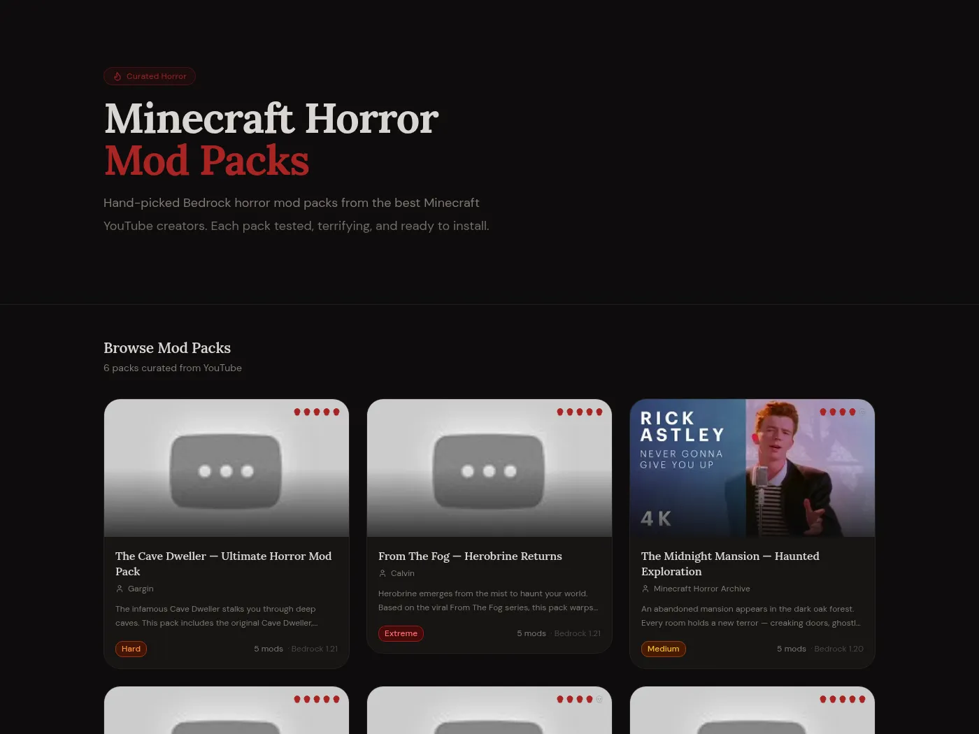 MineTerror Mod Maker