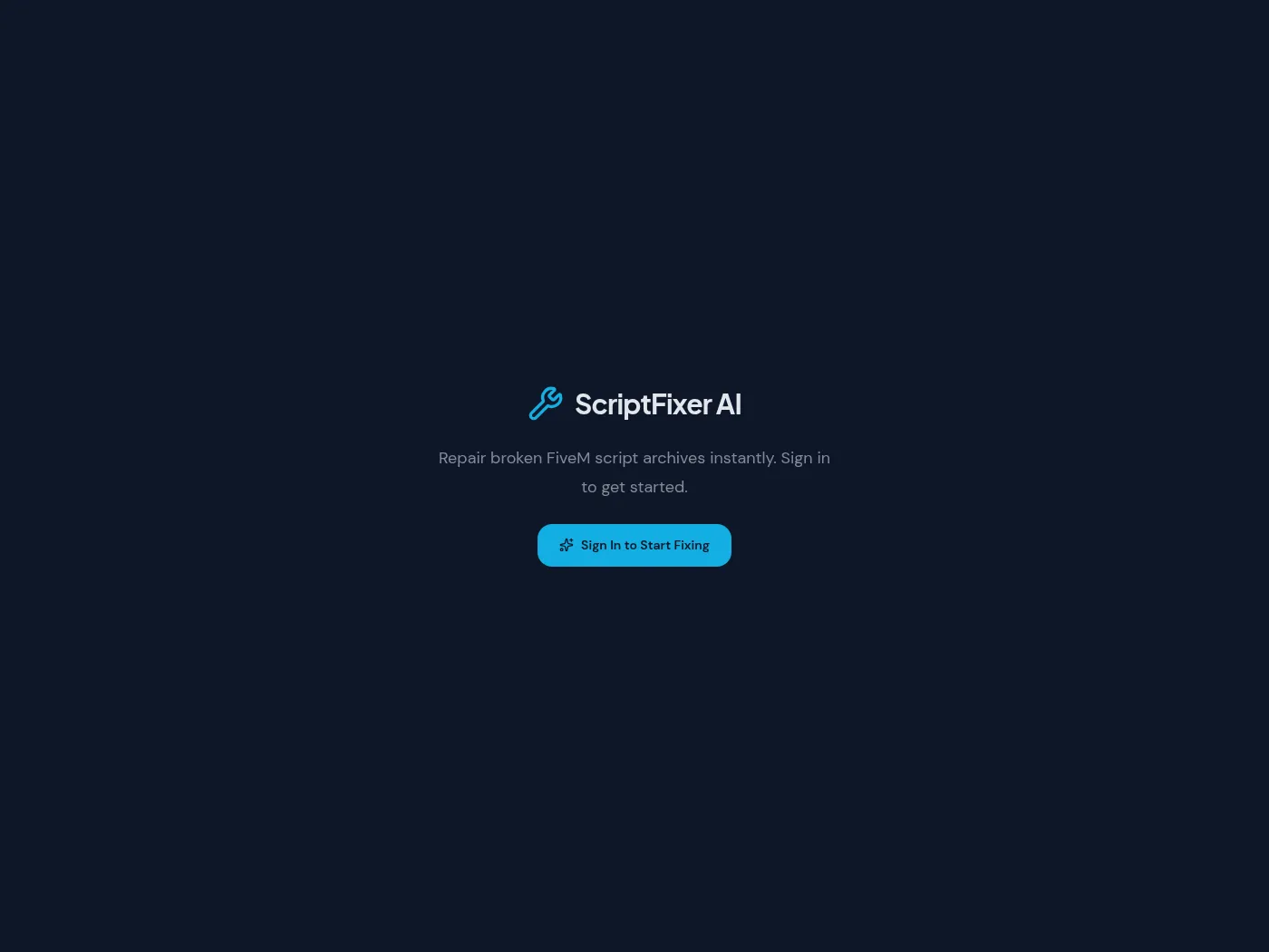 ScriptFixer AI