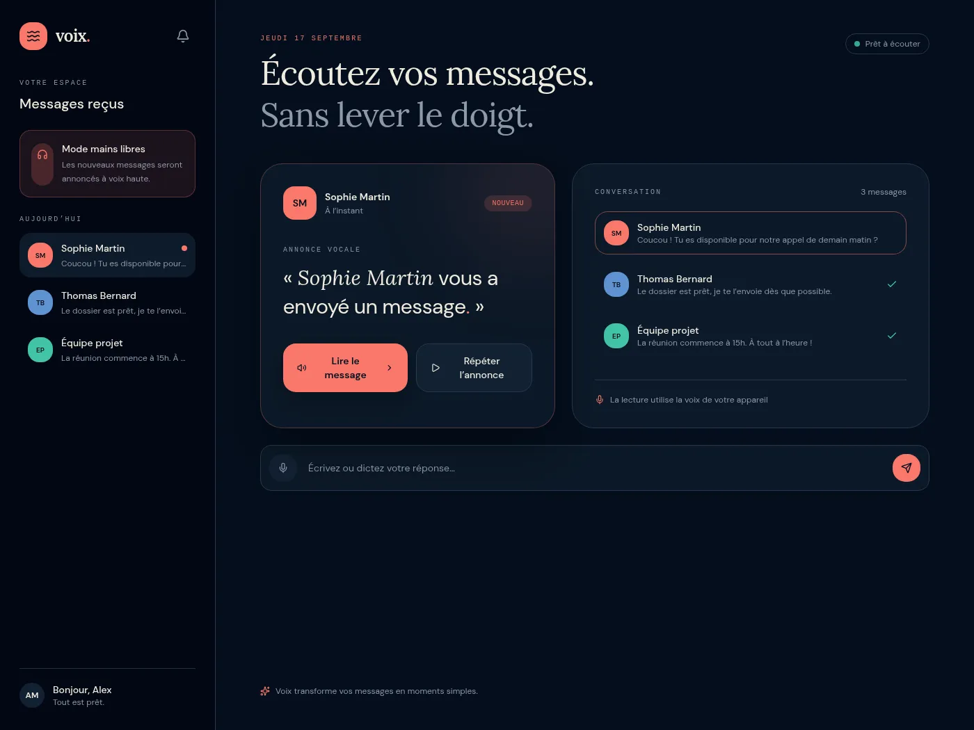 AI Message Reader