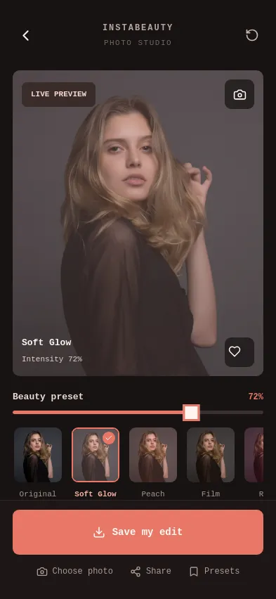 InstaBeauty Clone