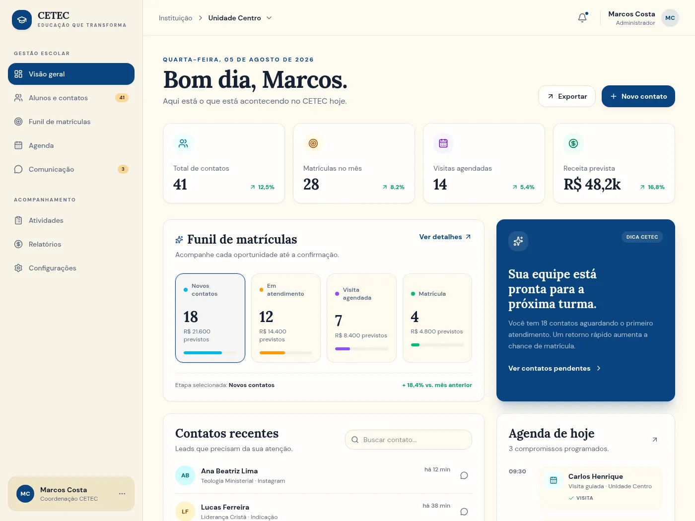 CETEC Edu Portal