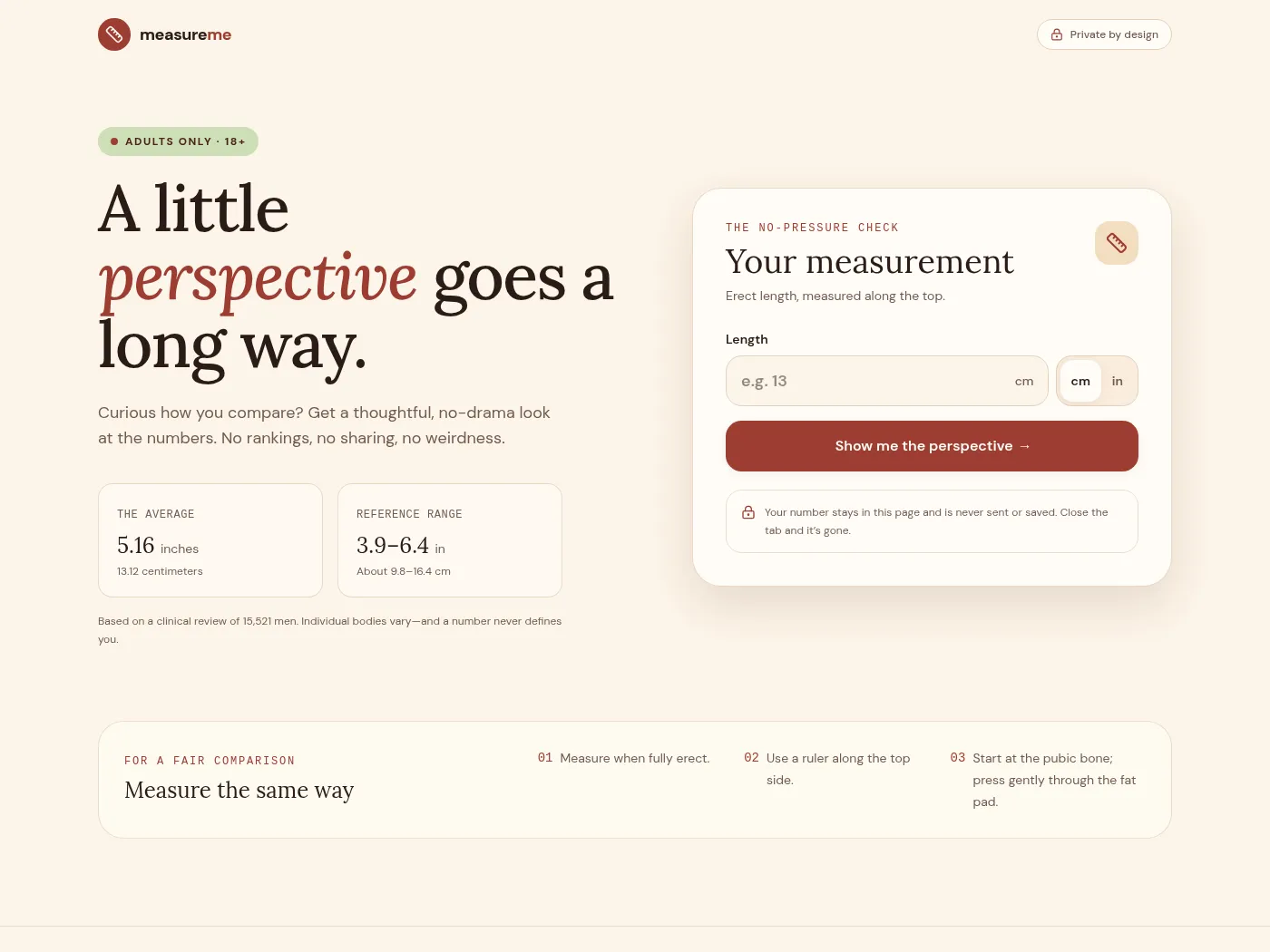MeasureMe Web App