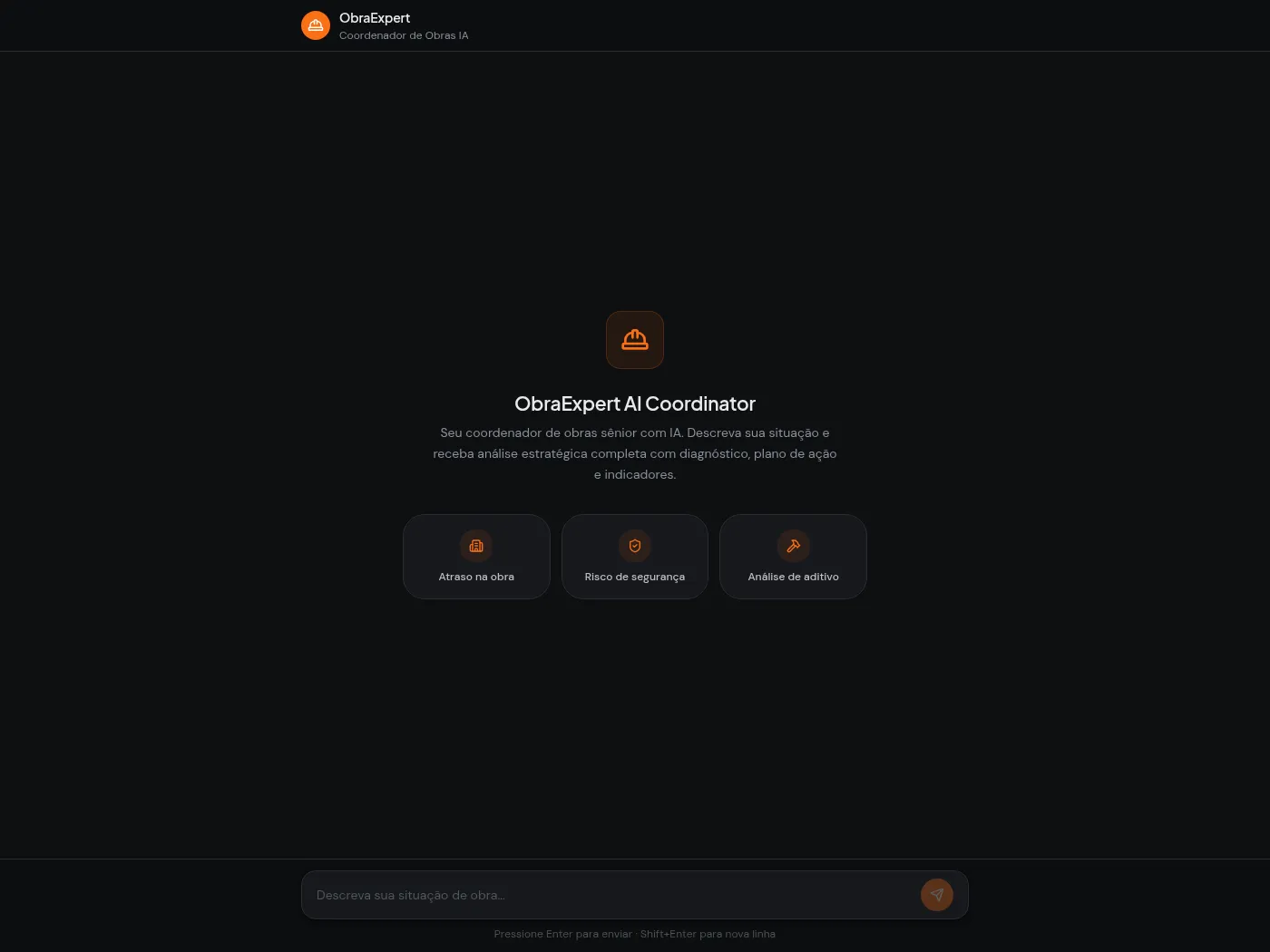 ObraExpert AI Coordinator