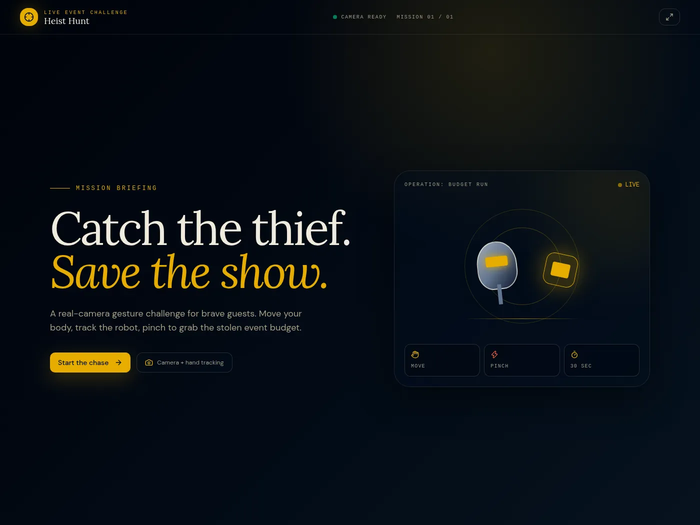 Heist Hunt Challenge