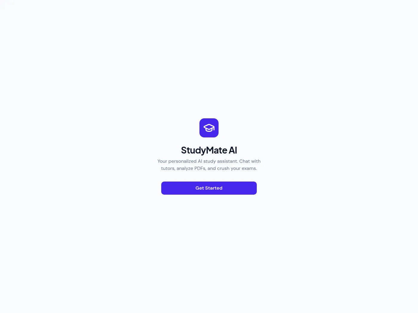 StudyMate AI Mobile App