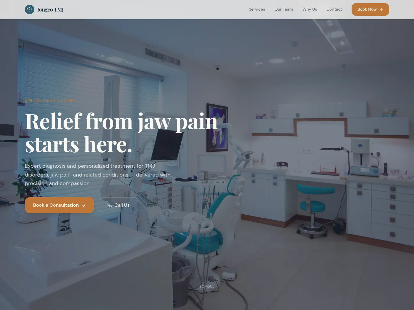 Jongco TMJ Clinic Site