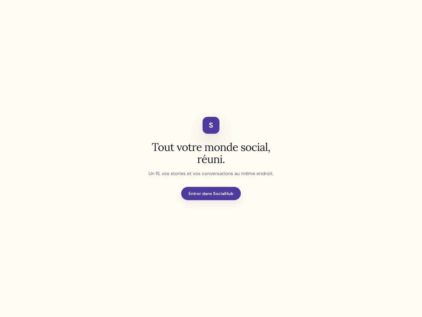 SocialHub Fusion