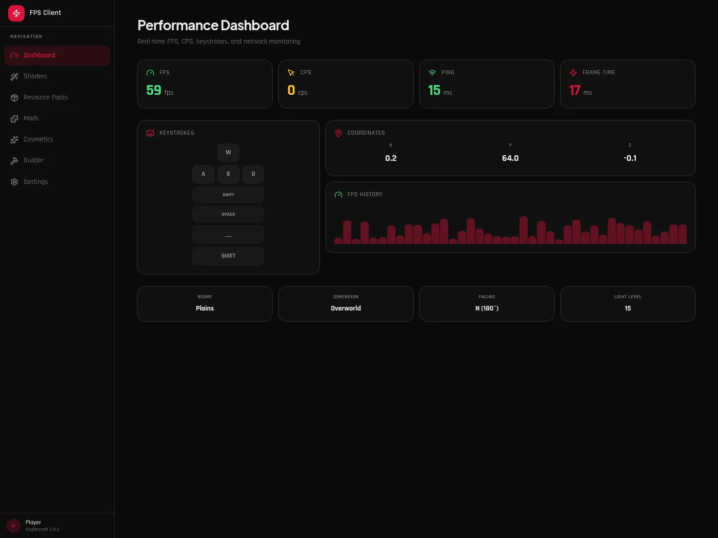 Eaglercraft FPS Client