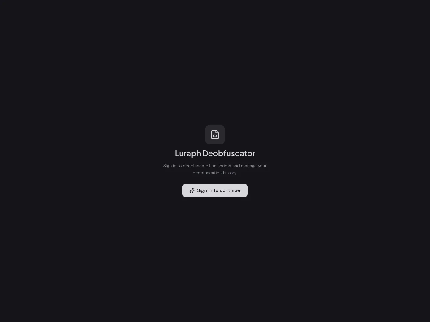 Luraph Script Deobfuscator