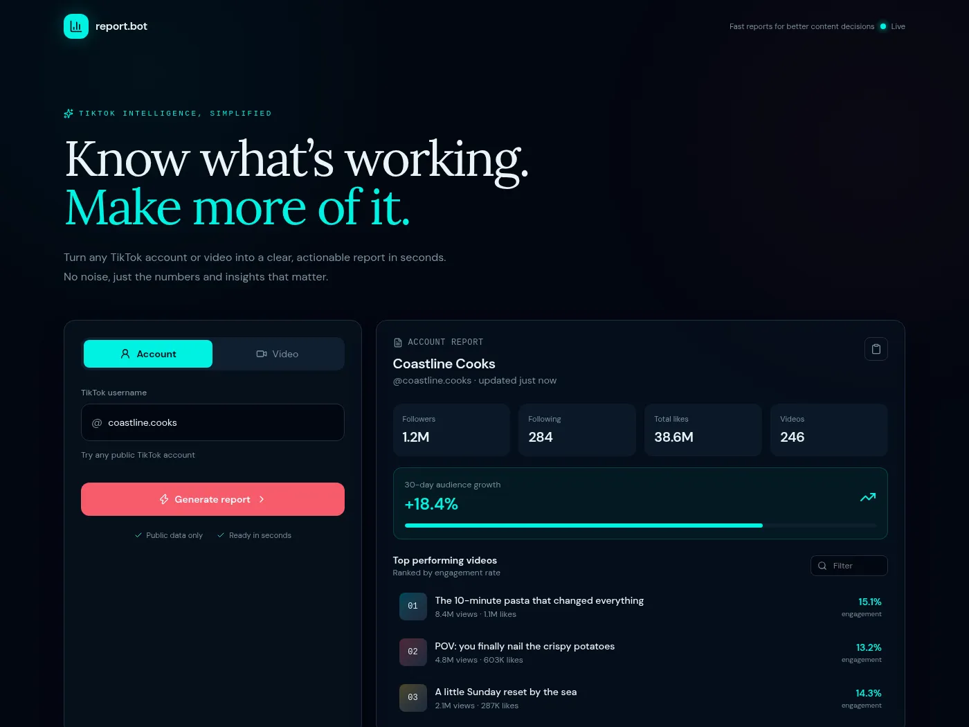 TikTok Report Bot