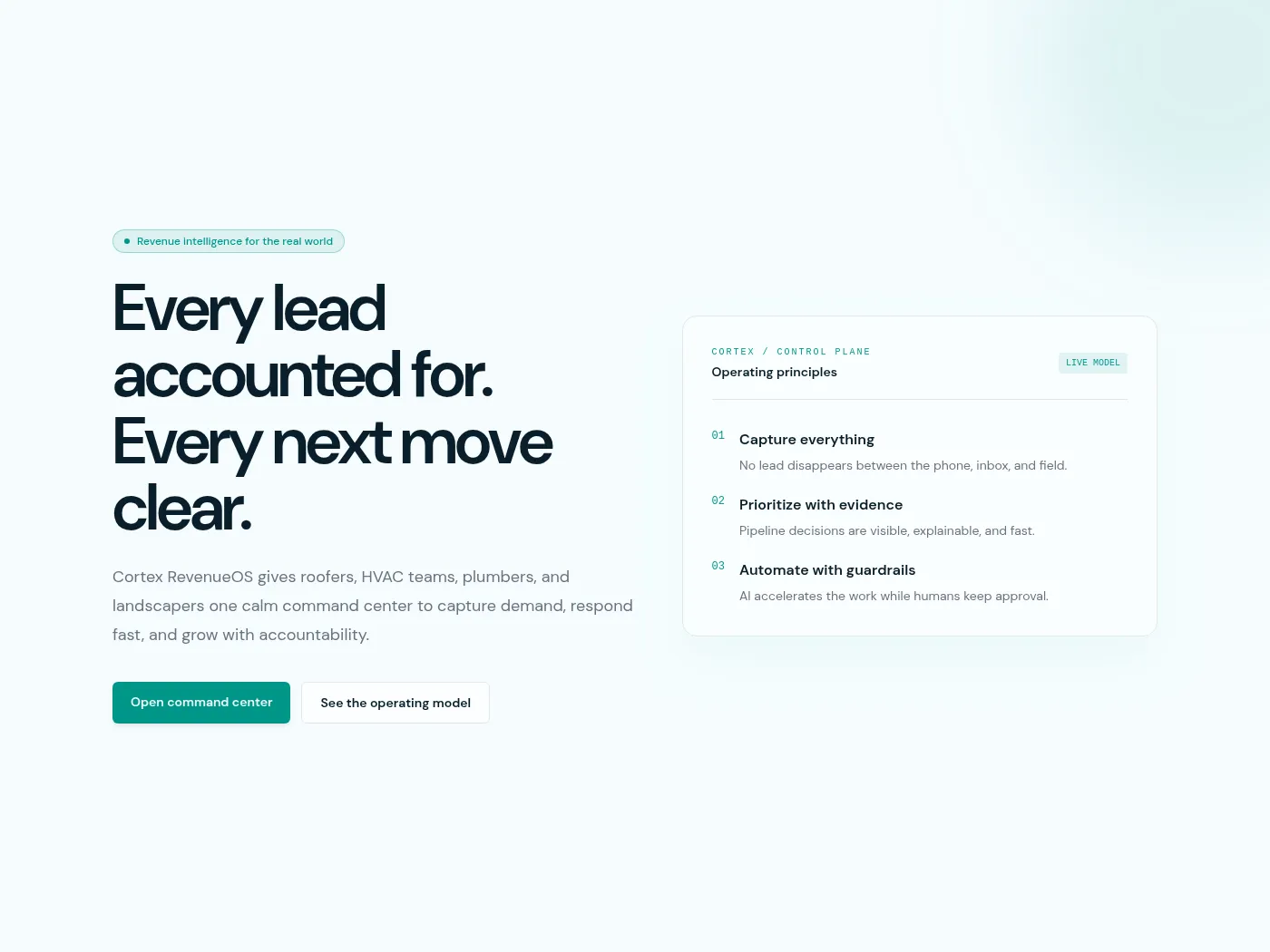 Cortex RevenueOS