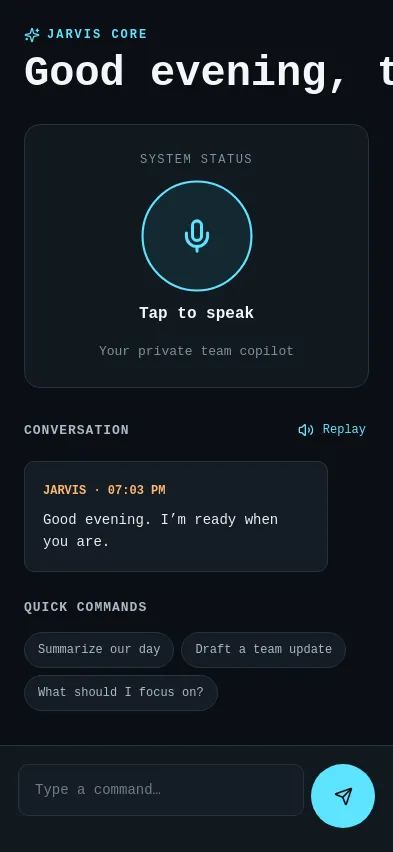 Jarvis AI Assistant