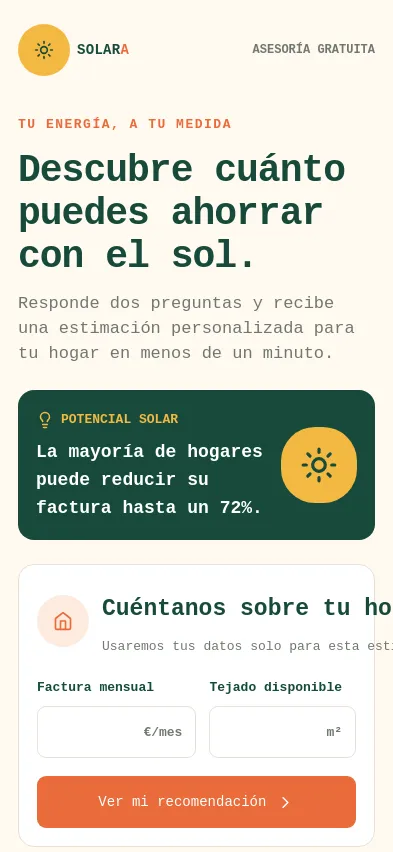 Solar Power Advisor