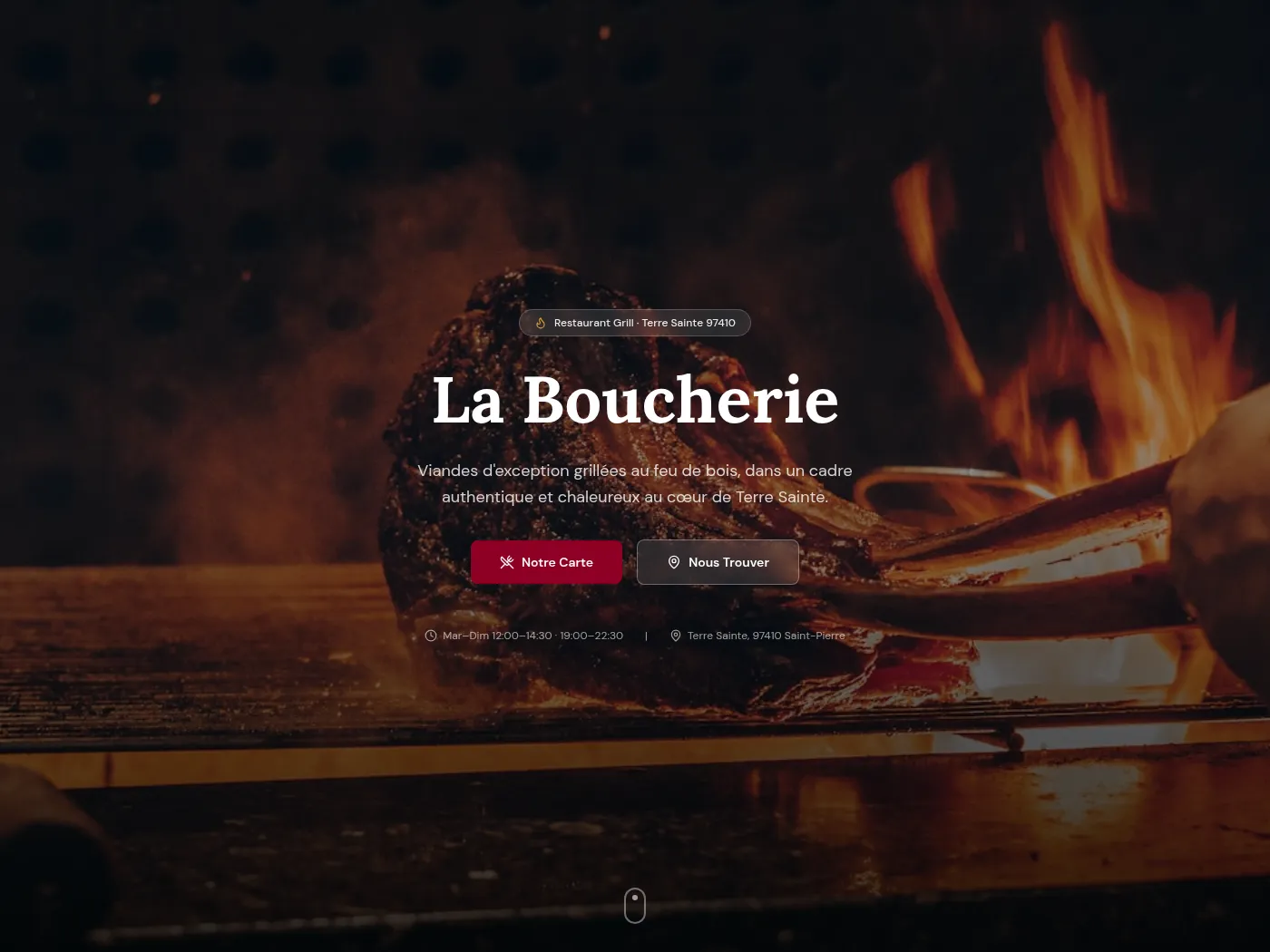 La Boucherie Restaurant Site