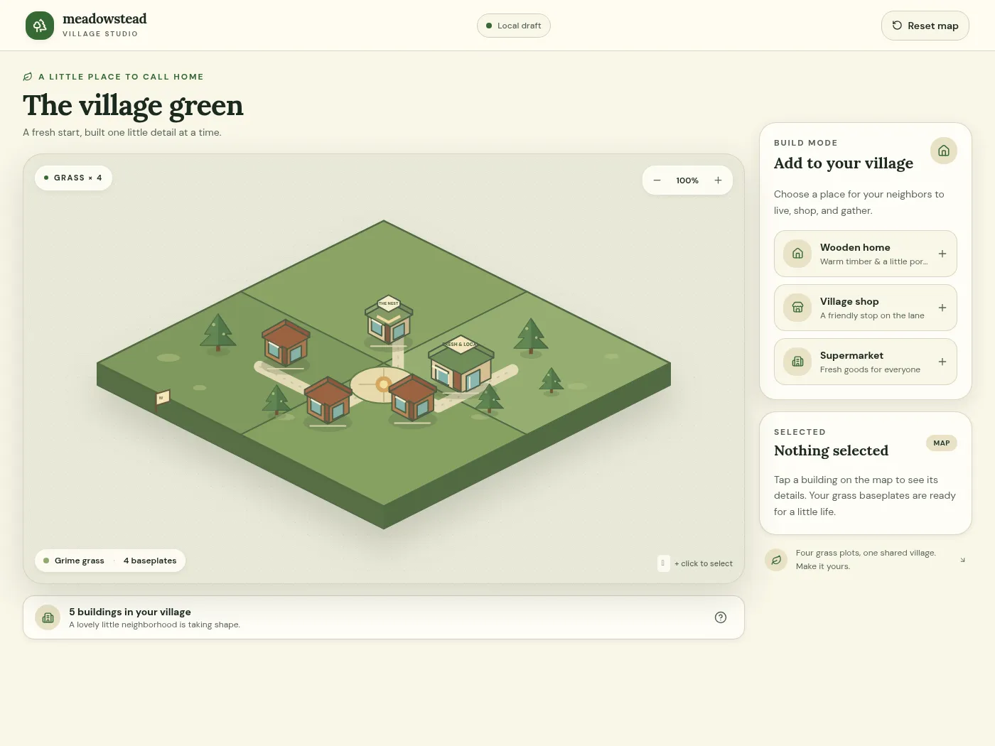 Village Map Builder