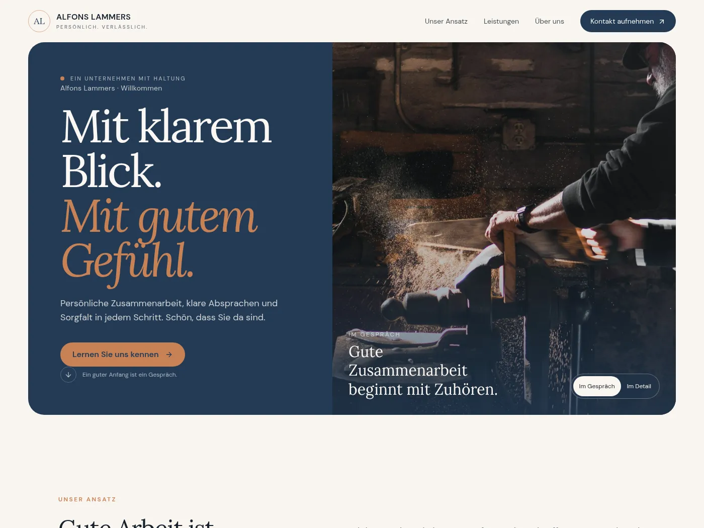Alfons Lammers Webpage