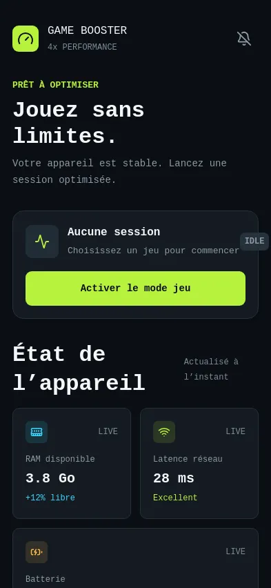 Game Performance Booster