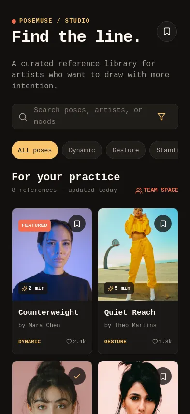 PoseMuse AI Studio