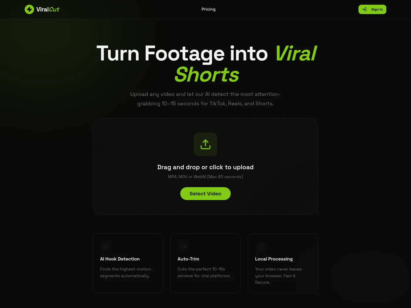 Viral Short Builder