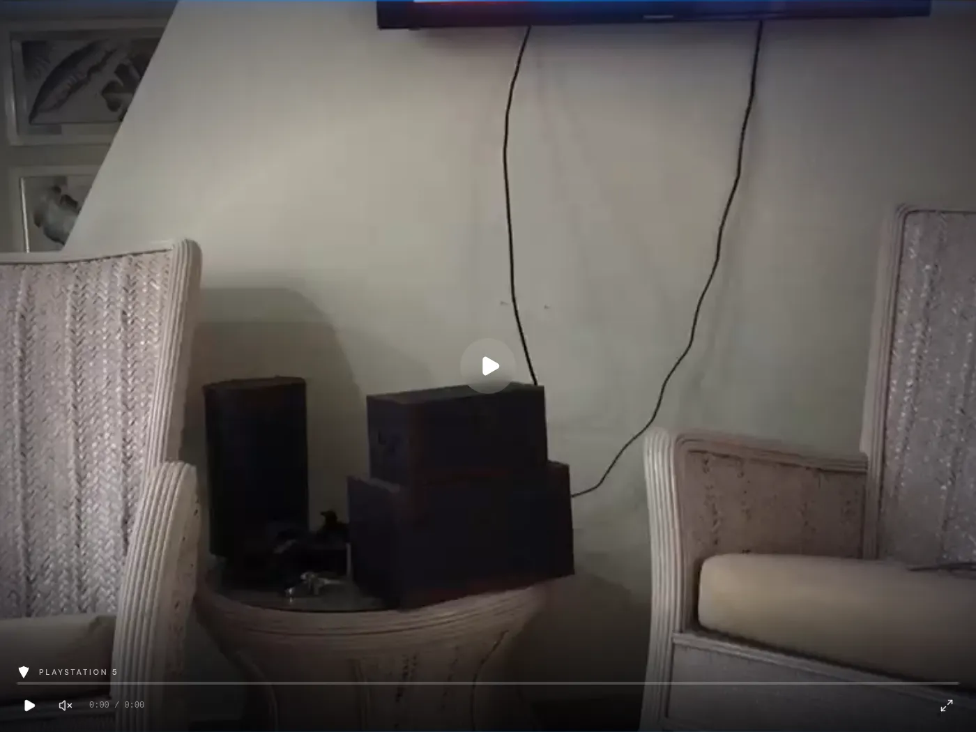 PS5 TV Realistic Demo