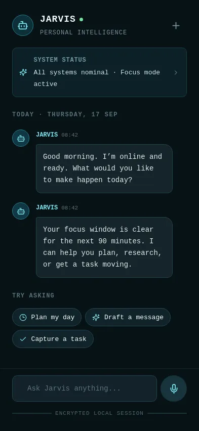 Pocket Jarvis Assistant