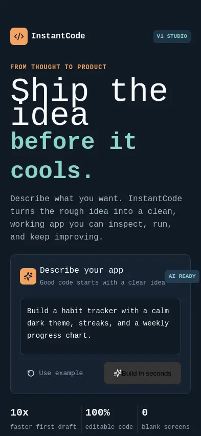 InstantCode Genius