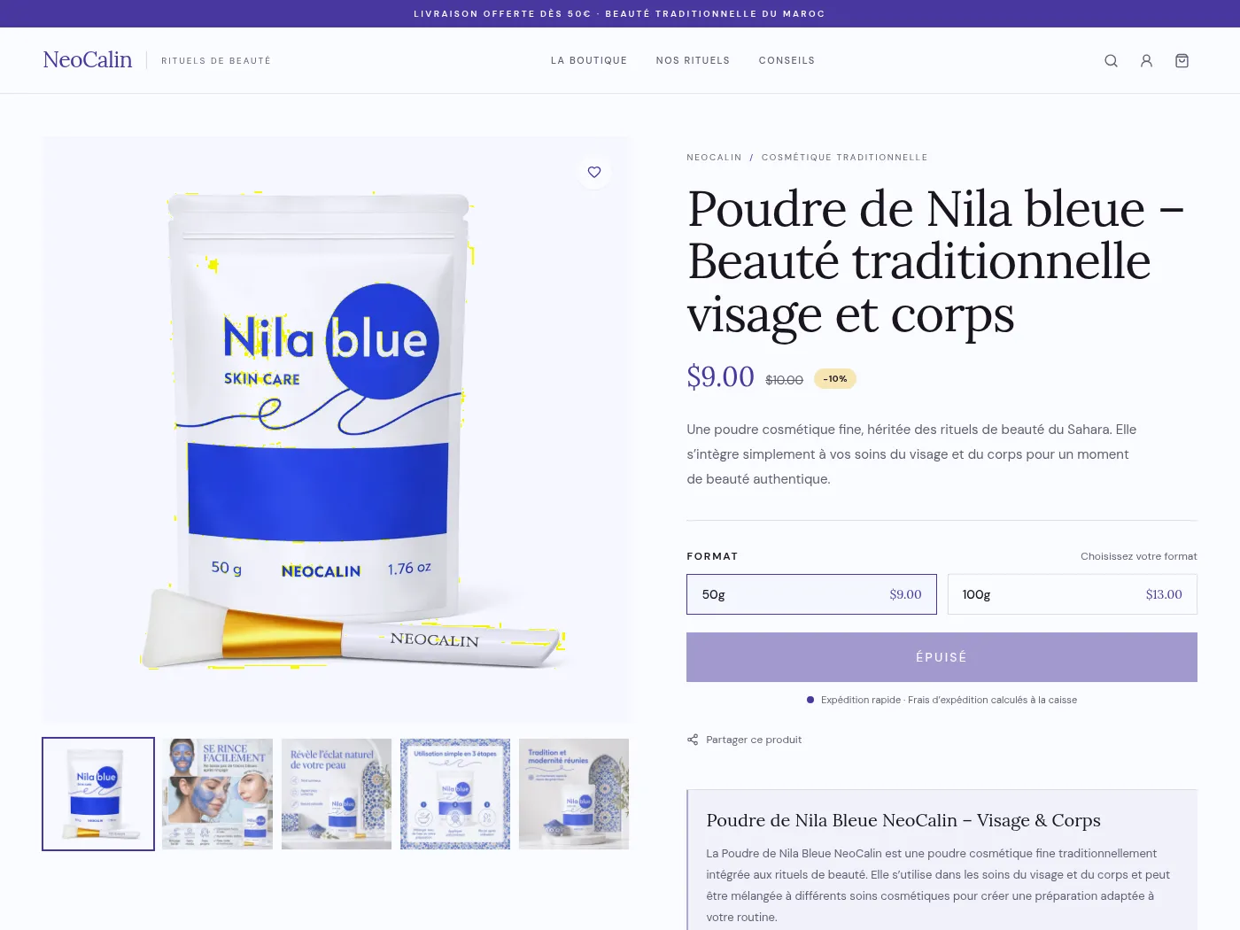 Product Sheet Site Builder