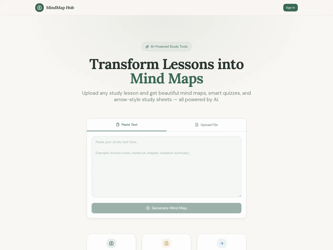 MindMap Study Hub