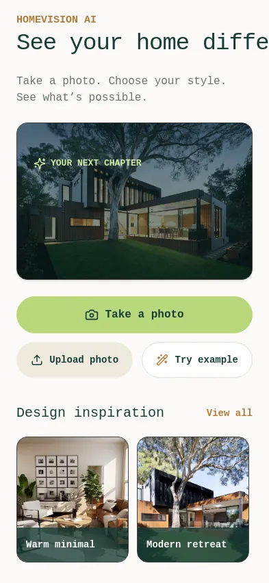 HomeVision AI