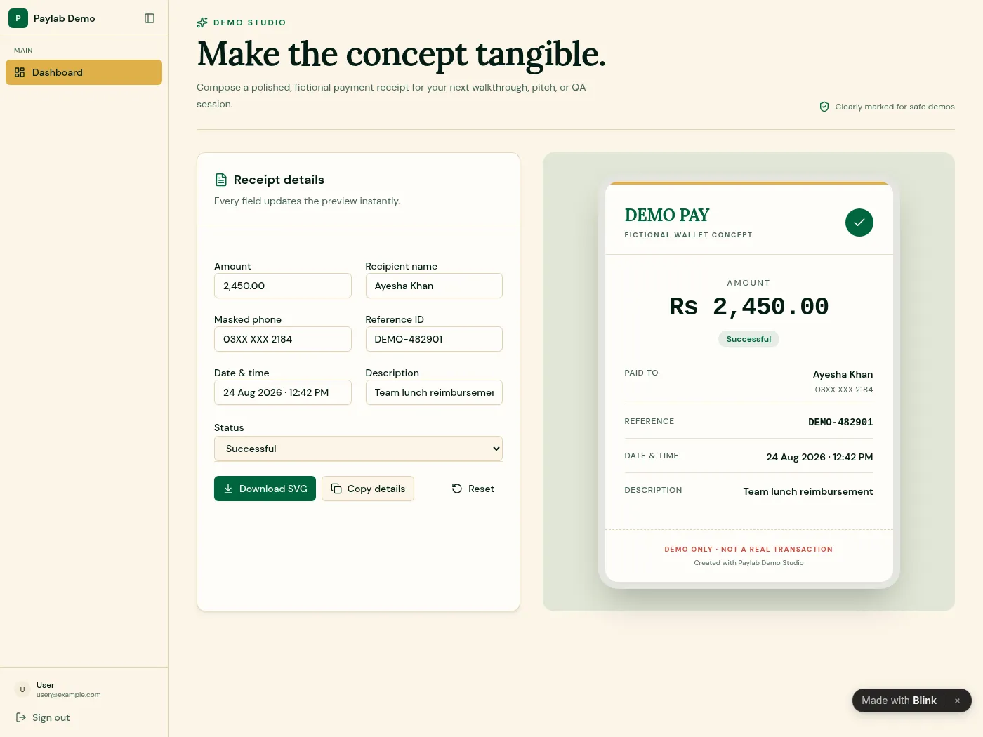 Easypaisa Mockup Generator