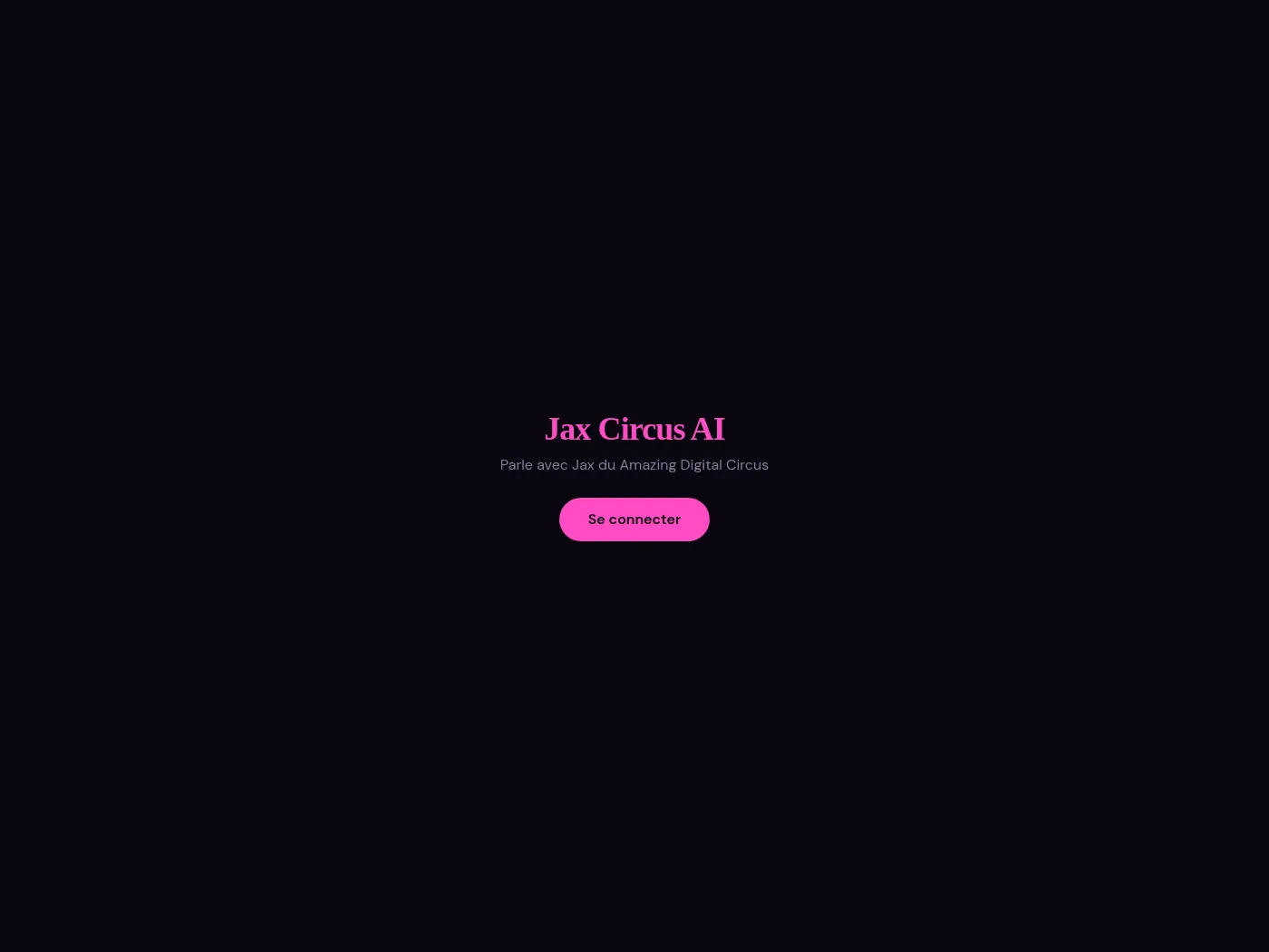 Jax Circus AI Chat