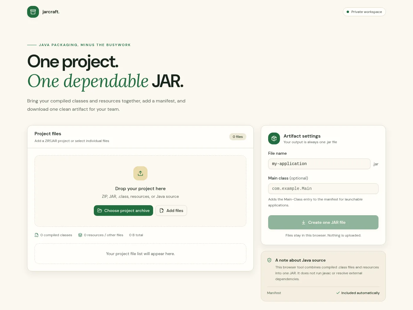 Java JAR Packager