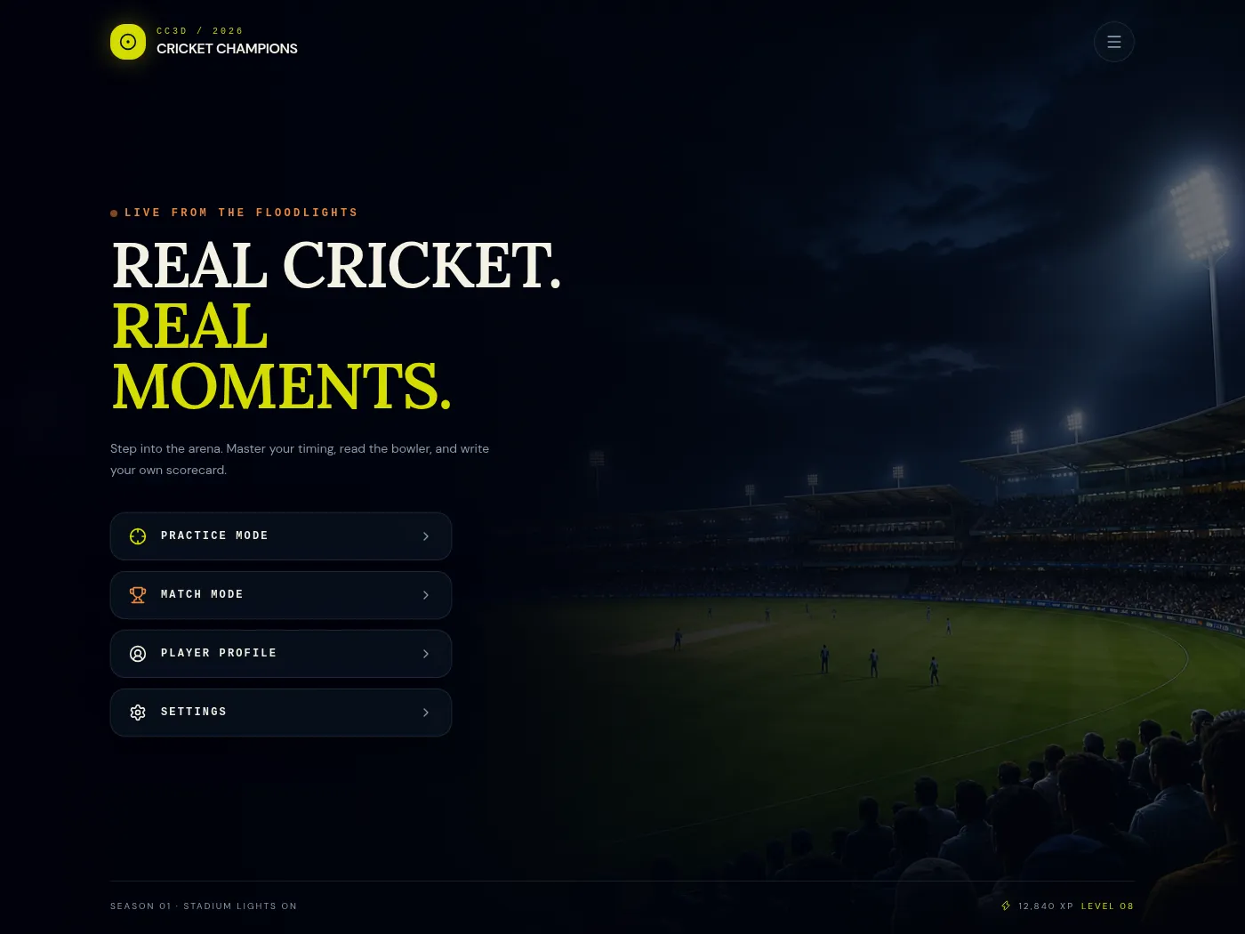 Cricket Champions 3D