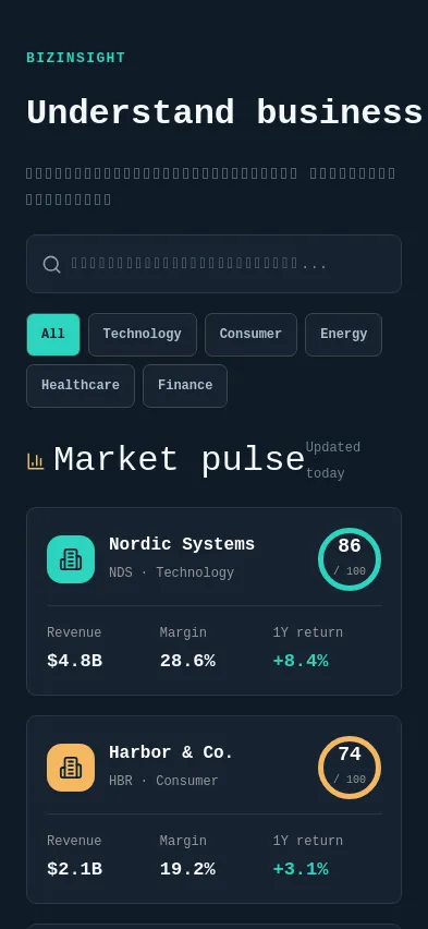 BizInsight Analyzer