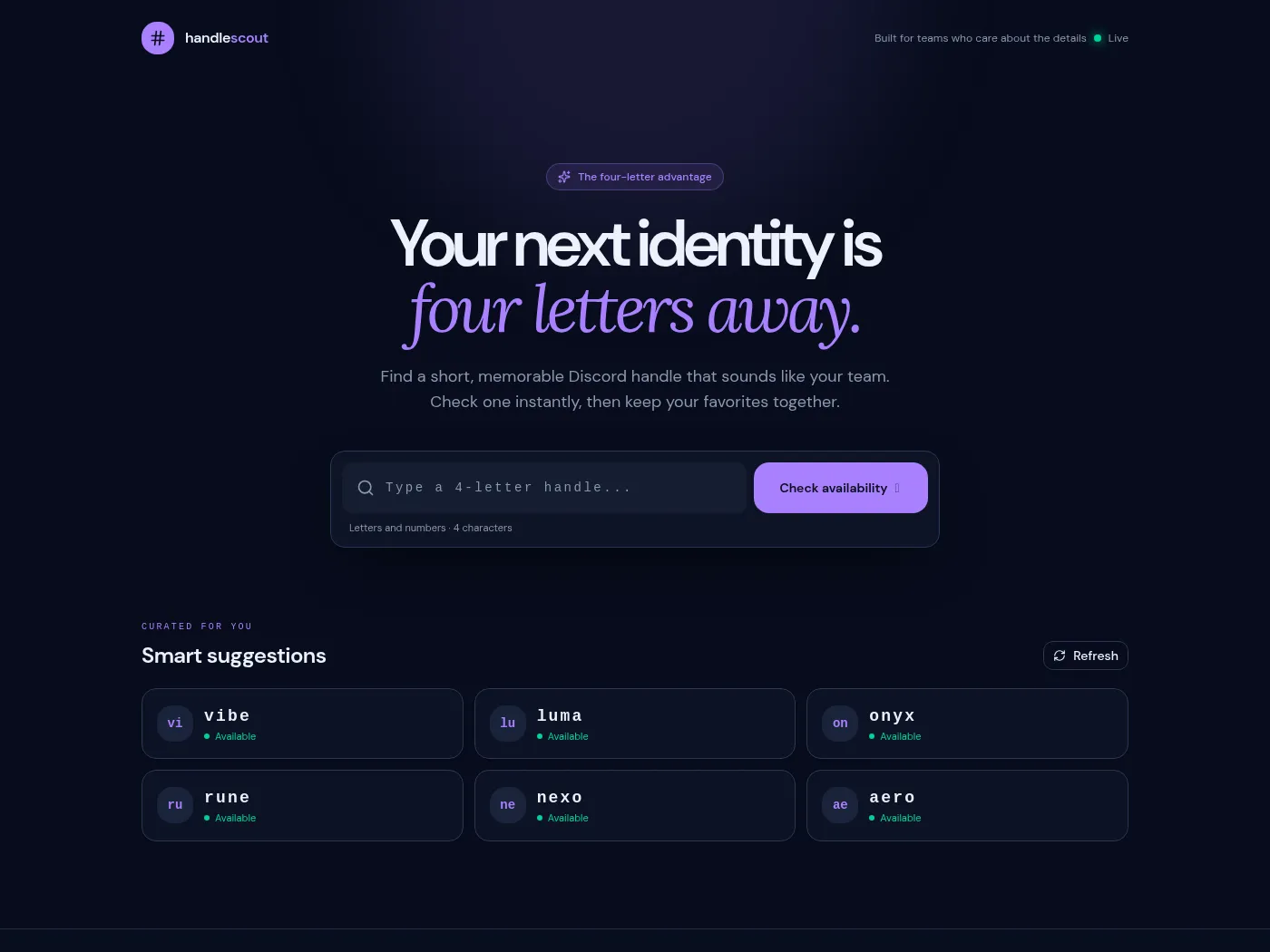 Discord Handle Finder