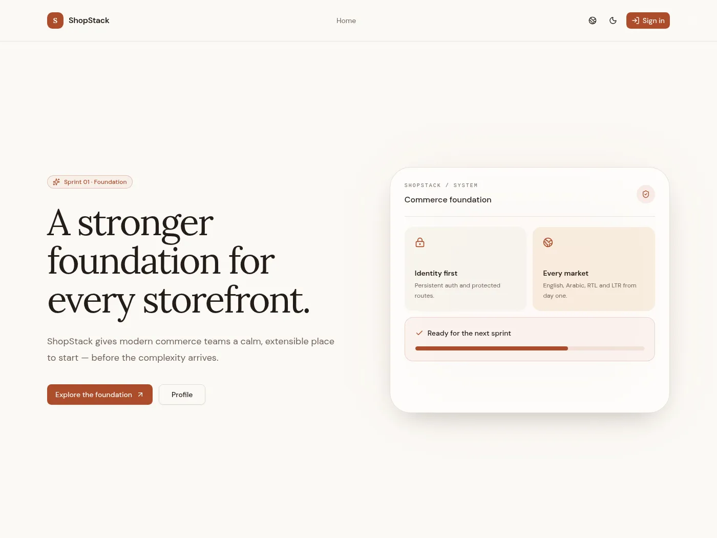 ShopStack Foundation