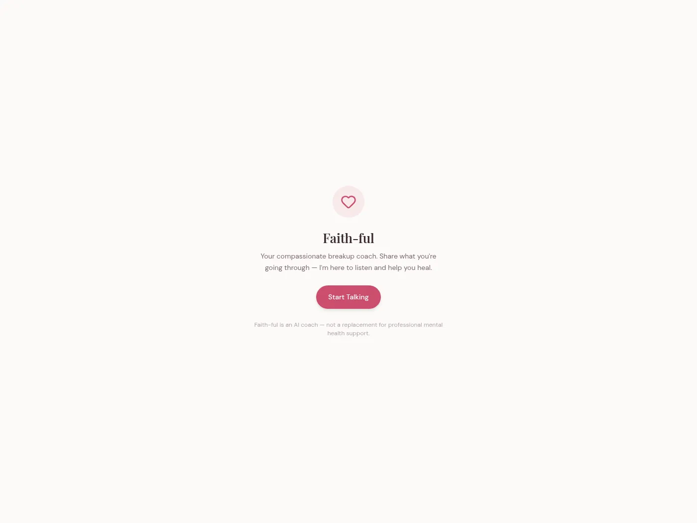 Faith-ful Breakup Coach Bot