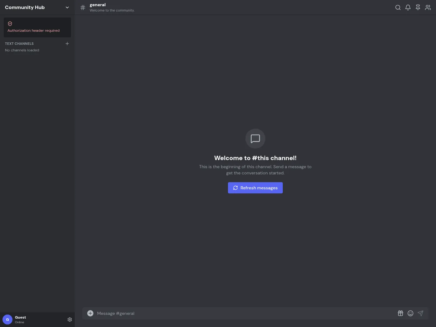 Discord Server Clone