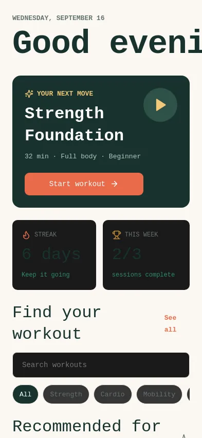 FitTrack Coach