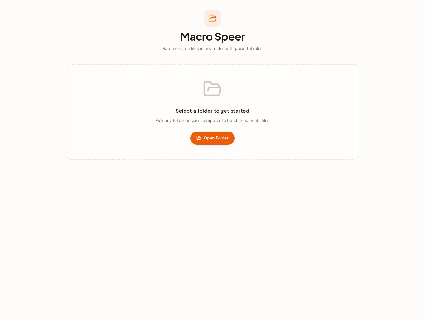 Macro Speer Assistant