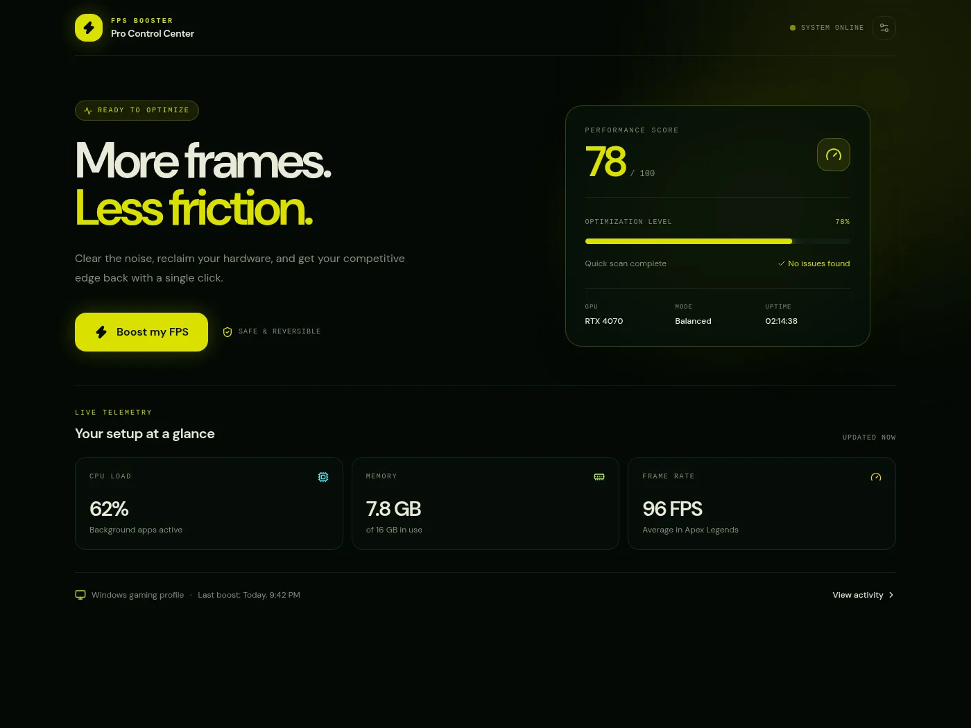 FPS Booster Pro