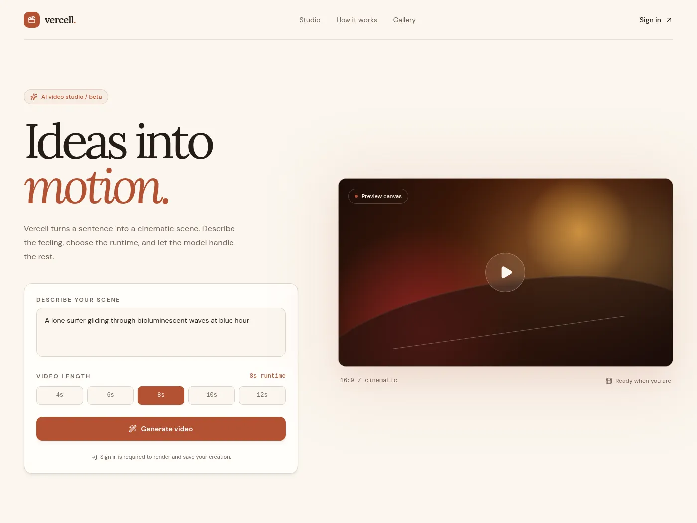 Vercell Video Wizard
