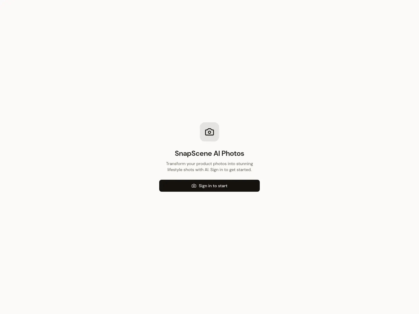 SnapScene AI Photos