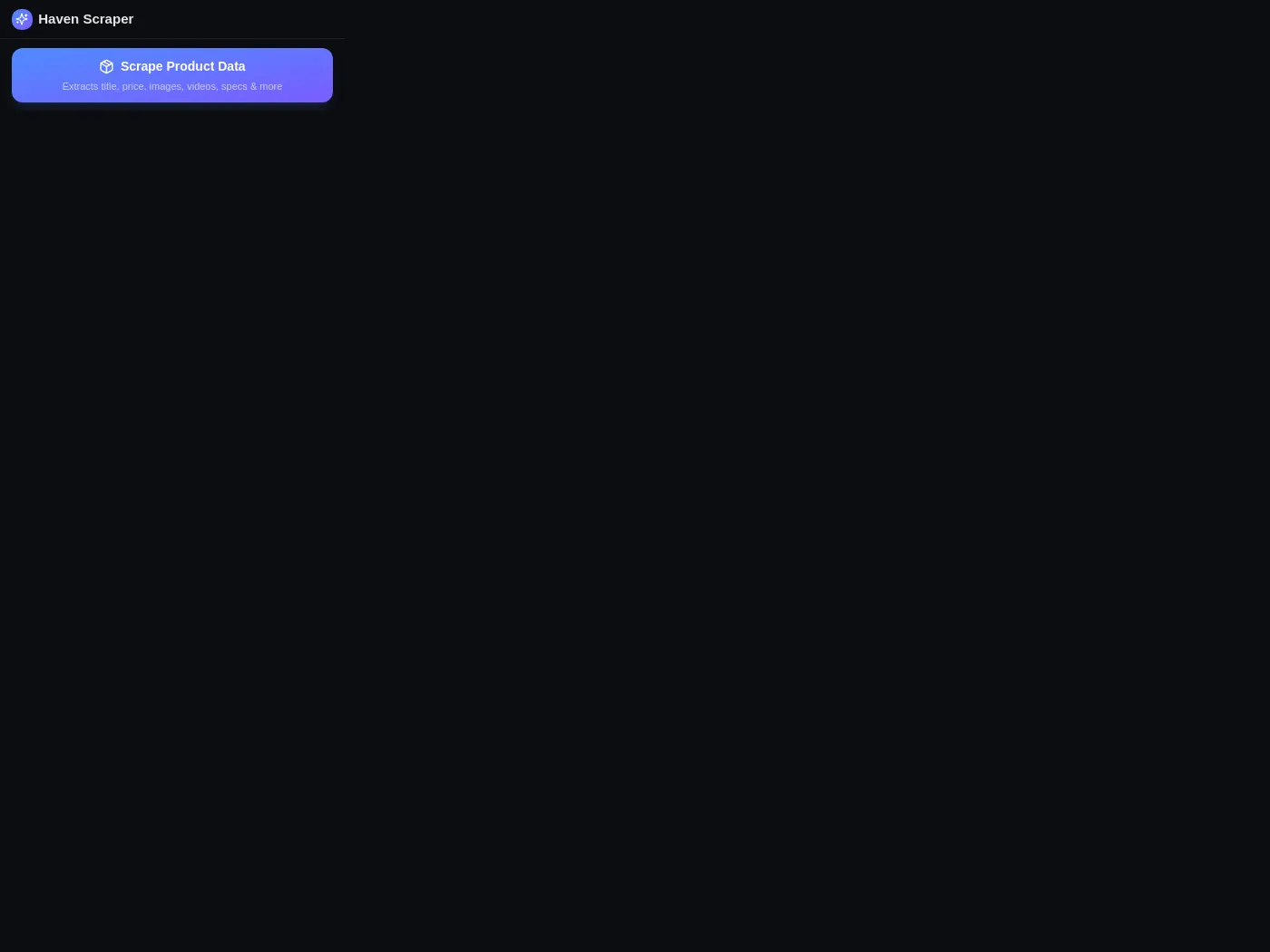 Haven Scraper Extension