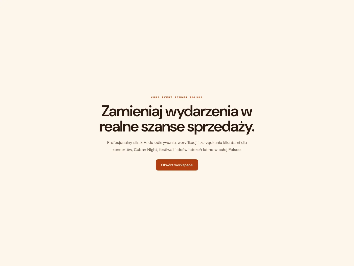 Cuba Event Finder Polska