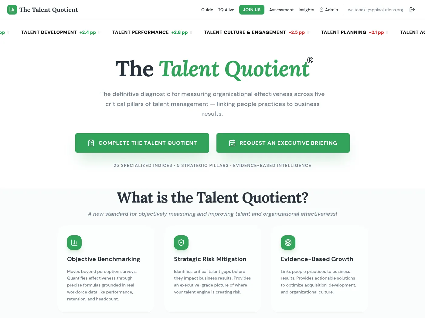 The Talent Quotient