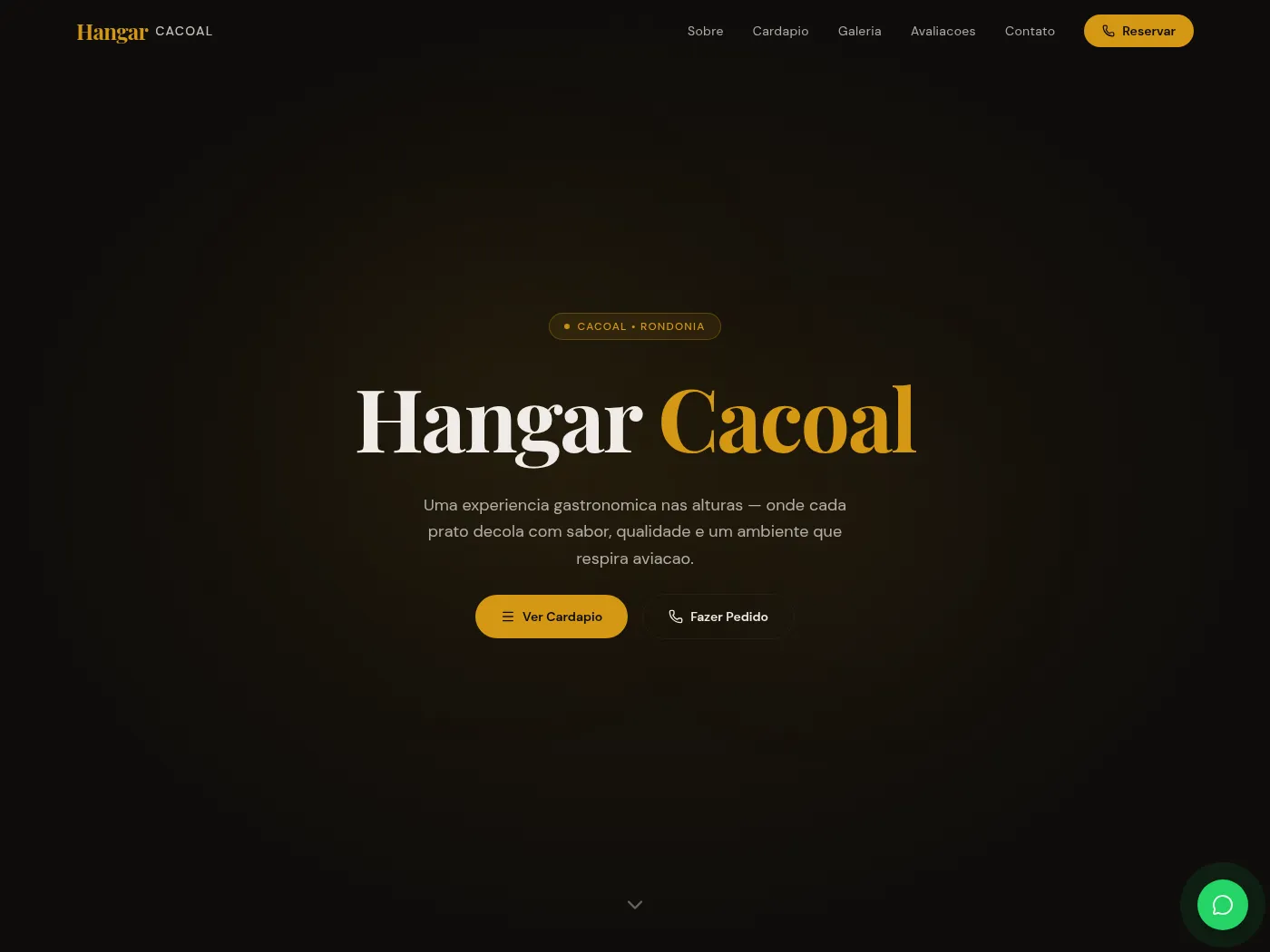 Hangar Cacoal Web