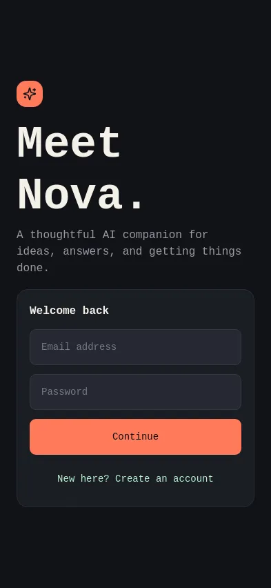 Gemini-Like AI Mobile