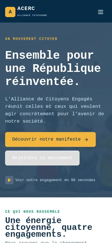 ACERC Mobile Portal